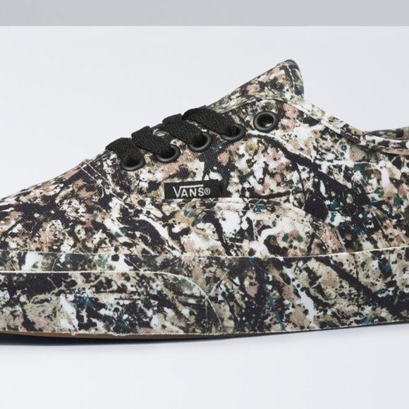Vans | Shoes | Moma X Vans Jackson Pollock Authentic Sneakers | Poshmark